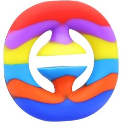 Bob Gift Pop Fidget Toy 24-button Yellow Pineapple Silicone Bubble ...