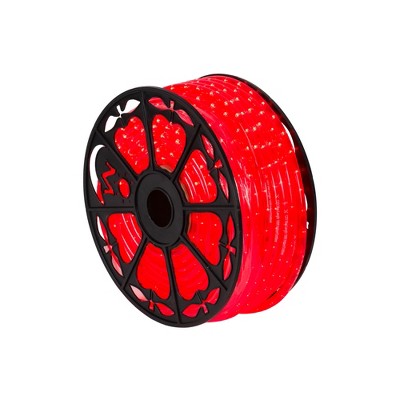 Vickerman 150' X .5" Red Led Rope Light Spool, 120 Volt. : Target