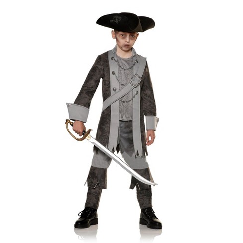 Underwraps Ghost Pirate Child Costume | S : Target