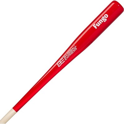 Baseball Express Wood Fungo Bat 34 Red | Natural : Target