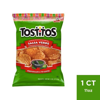 Tostitos Salsa Verde Tortilla Chips - 11oz : Target