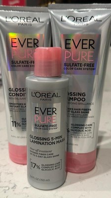 L'oreal Paris Everpure Sulfate Free Hair Gloss Glossing Lamination Mask ...