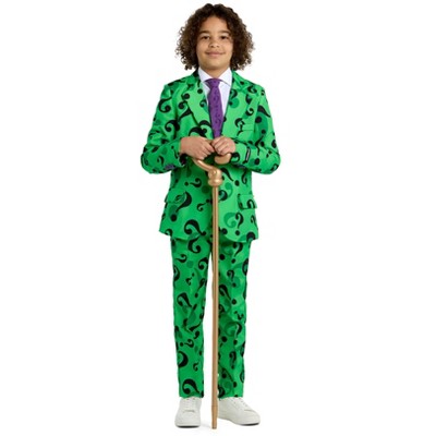 Suitmeister Boys Party Suit - The Riddler Costume - Green : Target