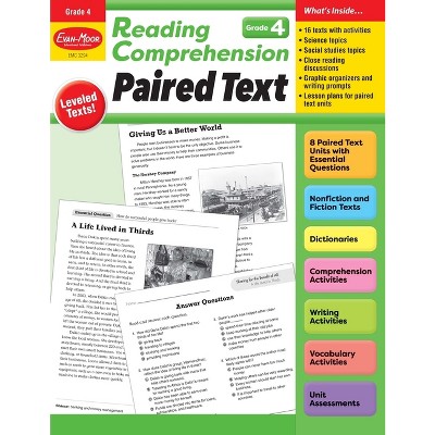 Reading Comprehension: Paired Text, Grade 4 Teacher Resource - (reading ...