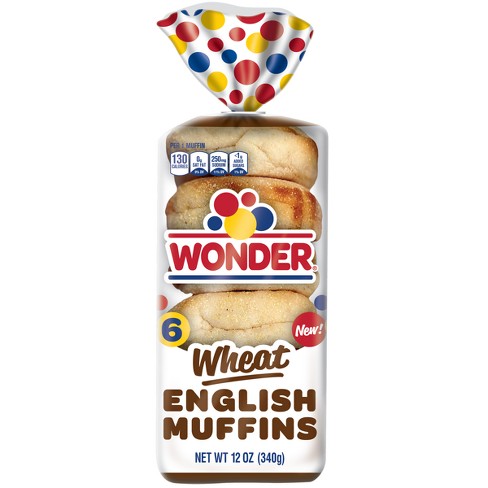 Wonder Wheat English Muffin - 12oz : Target