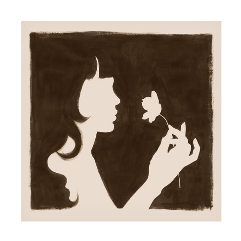 Trademark Fine Art - Grace Popp Wild Wallflower I Canvas Art - 24 X 24 ...