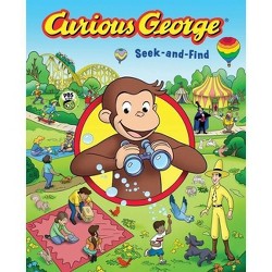 Curious George Super Sticker Coloring Book (paperback) - By H. A. Rey ...