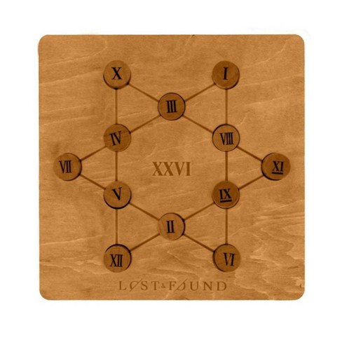 Professor Puzzle Usa, Inc. Roman Numeral Wooden 3d Puzzle : Target