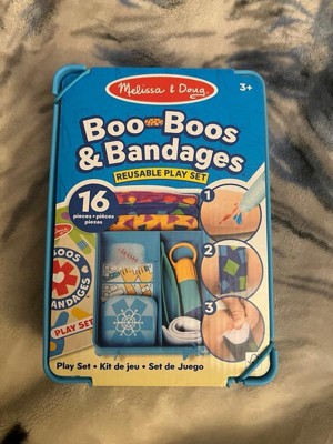 Melissa & Doug Boo-boos & Bandages Reusable Play Set : Target