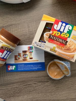 Jif Natural Creamy Peanut Butter - 40oz : Target