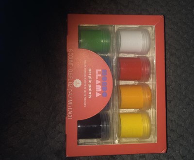 8ct Satin Acrylic Paints - Mondo Llama™ : Target