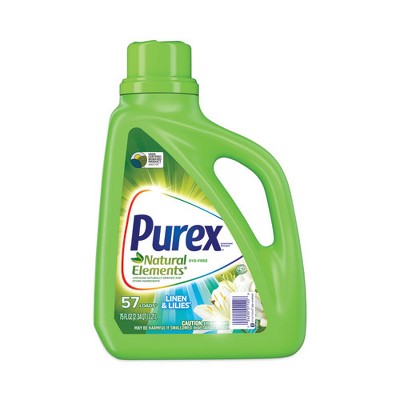 Purex Natural Elements Linen And Lilies He Liquid Laundry Detergent ...