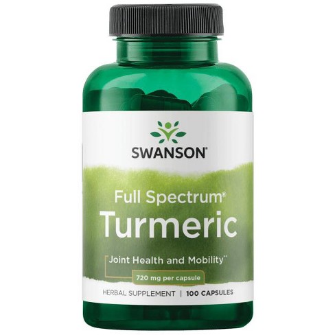 Swanson Full Spectrum Turmeric 720 Mg 100 Caps : Target