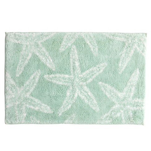 20" X 30" Coastal Printed Bath Rug Starfish : Target