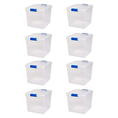 Really Useful Box 32 Liter Plastic Stackable Storage Container W/ Snap ...