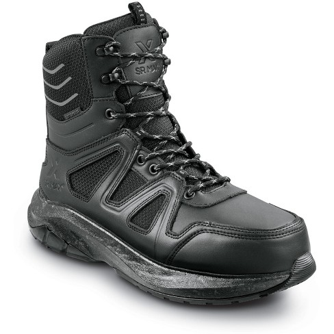 Sr Max/blumaka Men's Steel Toe Black Gunnison Eh Wp Slip Resistant 8 ...