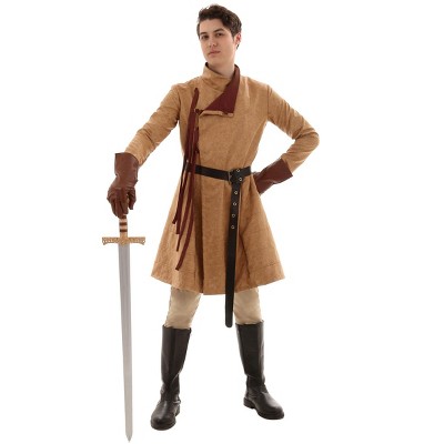Halloweencostumes.com Small Boy Boys Renaissance Squire Costume, Brown ...