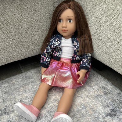 Our Generation Bloomy Blossom Floral Jacket & Skirt Outfit For 18 ...