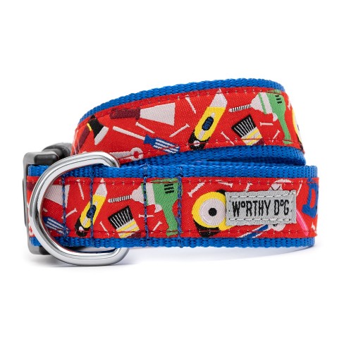 The Worthy Dog Tools Adjustable Dog Collar - Red - M : Target