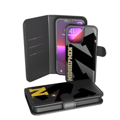 Naval Academy Midshipmen Monocolor Tilt Wallet Phone Case : Target