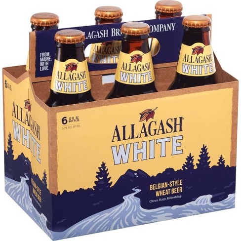 Allagash White Belgian Wit Beer - 6pk/12 Fl Oz Bottles : Target