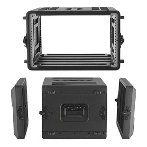 VEVOR 6U Rack Case, 15 in Depth, Rackmount Flight Case Shallow Rack ...