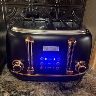 Heritage 4-slice Wide Slot Toaster - Ivory And Copper : Target