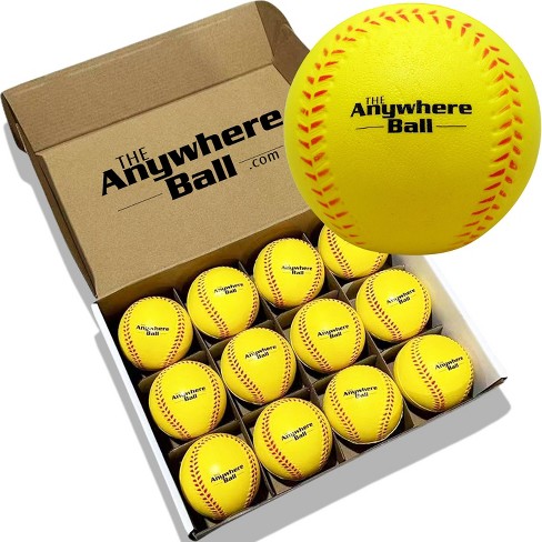 The Anywhere Baseball And Softball Foam Training Ball - 12pk : Target
