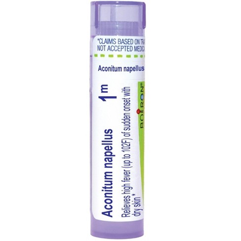Boiron Aconitum Napellus 1m Homeopathic Single Medicine For Cough, Cold ...