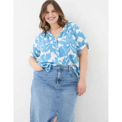 Plus Size Imogen Broderie Floral Blouse : Plus Size Imogen Broderie ...