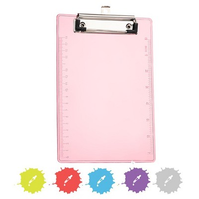 Enday Translucent Clipboard Storage Case, Blue : Target