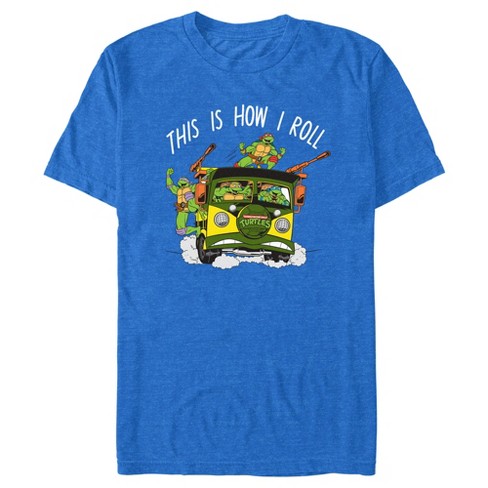 Men's Teenage Mutant Ninja Turtles This Is How I Roll Group Van T-shirt ...