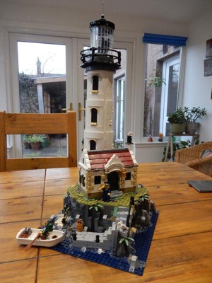 Lego Ideas Motorized Lighthouse Model Building Kit 21335 : Target