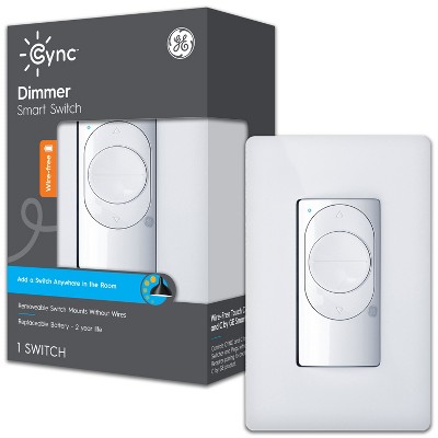 Ge Cync Smart Wire-free Dimmer Light Switch With White Tones Control ...