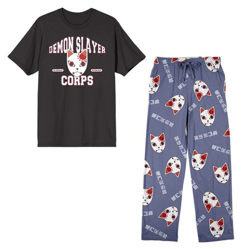 Demon Slayer T-shirt And Pant Set-xl : Target