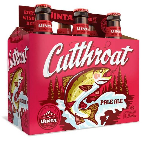 Uinta Cutthroat Pale Ale Beer - 6pk/12 Fl Oz Cans : Target