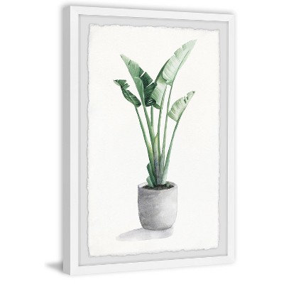 HomeStock 12 in. L x 8 in.W Framed Portrait Digital Art For Wall Art ...