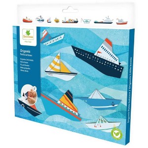 Sycomore Origami Kit Little Boats Paper Folding Activity Kit Ages 5 ...