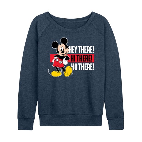 Women's Disney Hey There! Hi There! Lightweight French Terry Slouchy ...