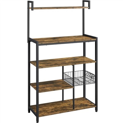 Yaheetech 59" Kitchen Storage Rack With Cabinet And Shelves : Target