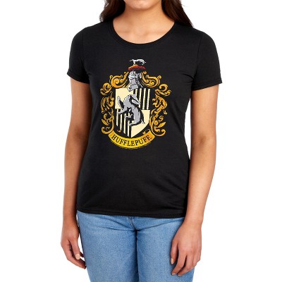 Women's Harry Potter Hufflepuff Crest T-Shirt : Target