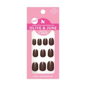 Olive & June Press-On Fake Nails Tabs - Goal Getter - 32ct : Target