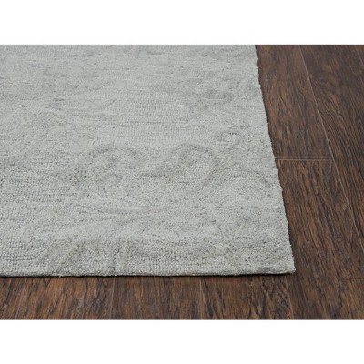 Hand Tufted Cut & Loop Pile Wool Rug, 5' X 8' : Target