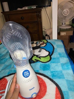 Vicks Personal Steam Inhaler With Variable Steam Control & Soft Mask ...