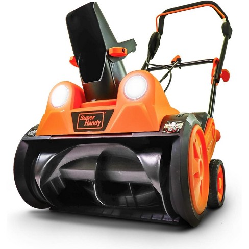 Superhandy Walk-behind Electric Snow Blower - Led Headlights ...