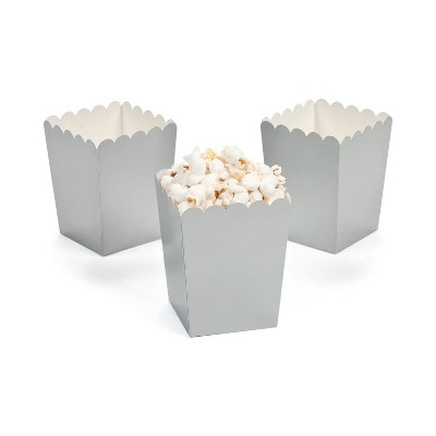 Mini Silver Popcorn Boxes - 24 Pc. : Target