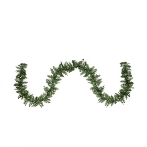 Northlight 9' X 10" Pre-lit Rockwood Pine Artificial Christmas Garland ...