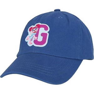 Sesame Street Abby Kids Toddler Cap with Initial (G) Blue, Toddler Boys ...