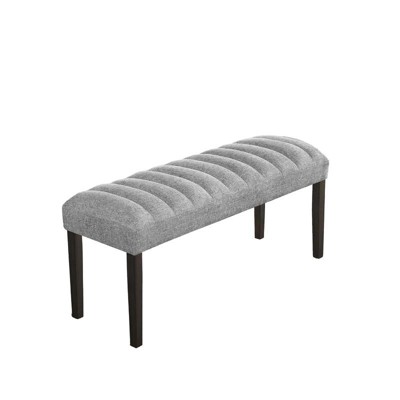 Costway Dining Bench Upholstered Entryway Bench Footstool Kitchen W ...