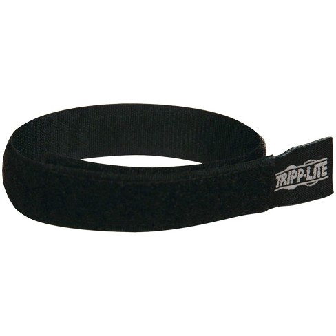 Tripp Lite 10-in. Hook-and-loop Cable Ties, 10 Pack, P350-10n-10 In Black : Target